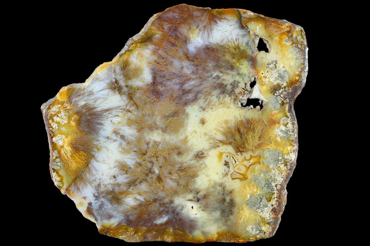Nipomo Sagenite Agate For Sale - FossilEra.com